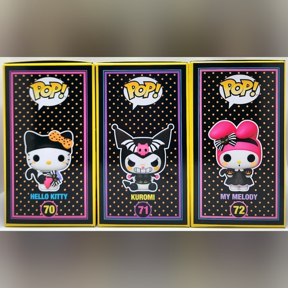 Funko | Other | Funko Pop Sanrio Halloween Hello Kitty Kuromi My Melody ...